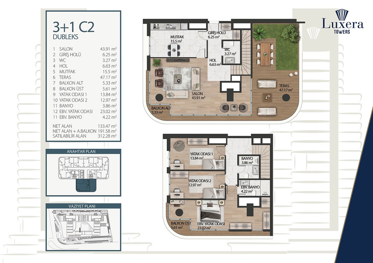Luxera Towers Project Bağcılar Istanbul - Endeksa