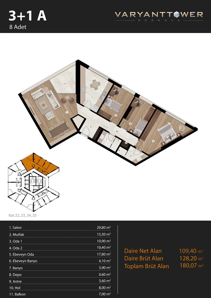 Varyant Tower Bornova Project Bornova Izmir - Endeksa